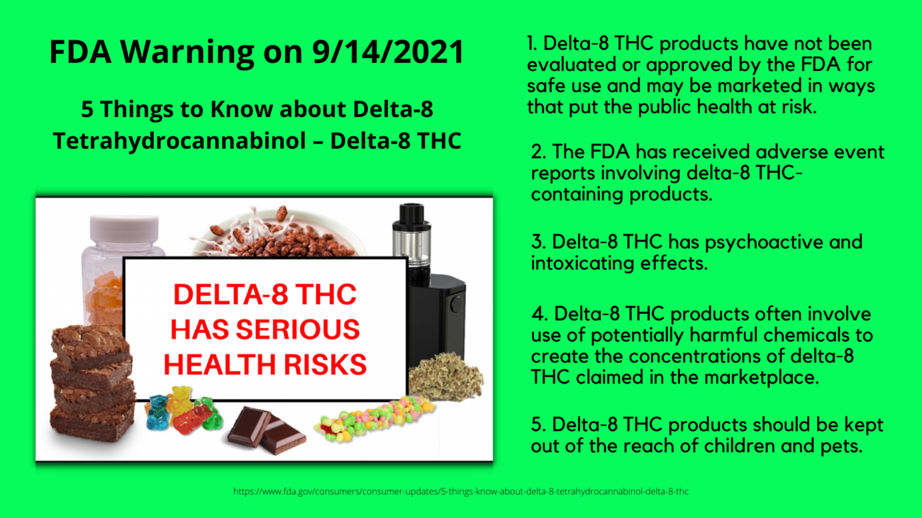 The Problem of Delta 8-THC - Every Brain Matters